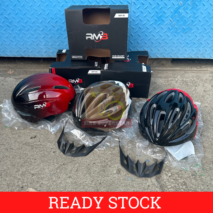 Jual Helm Sepeda RMB WP 01 05 by Element with Magnetic Visor Windproof ...
