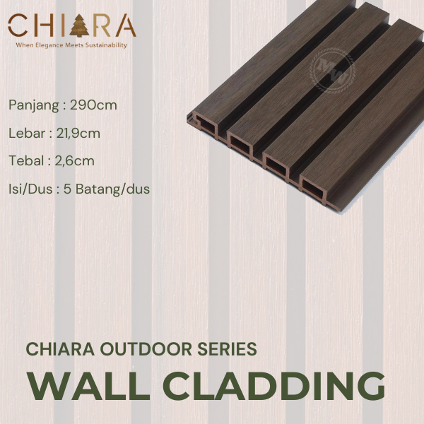 Jual WPC Outdoor Clading CHIARA / Woodpanel Dinding Outdoor / Wall ...