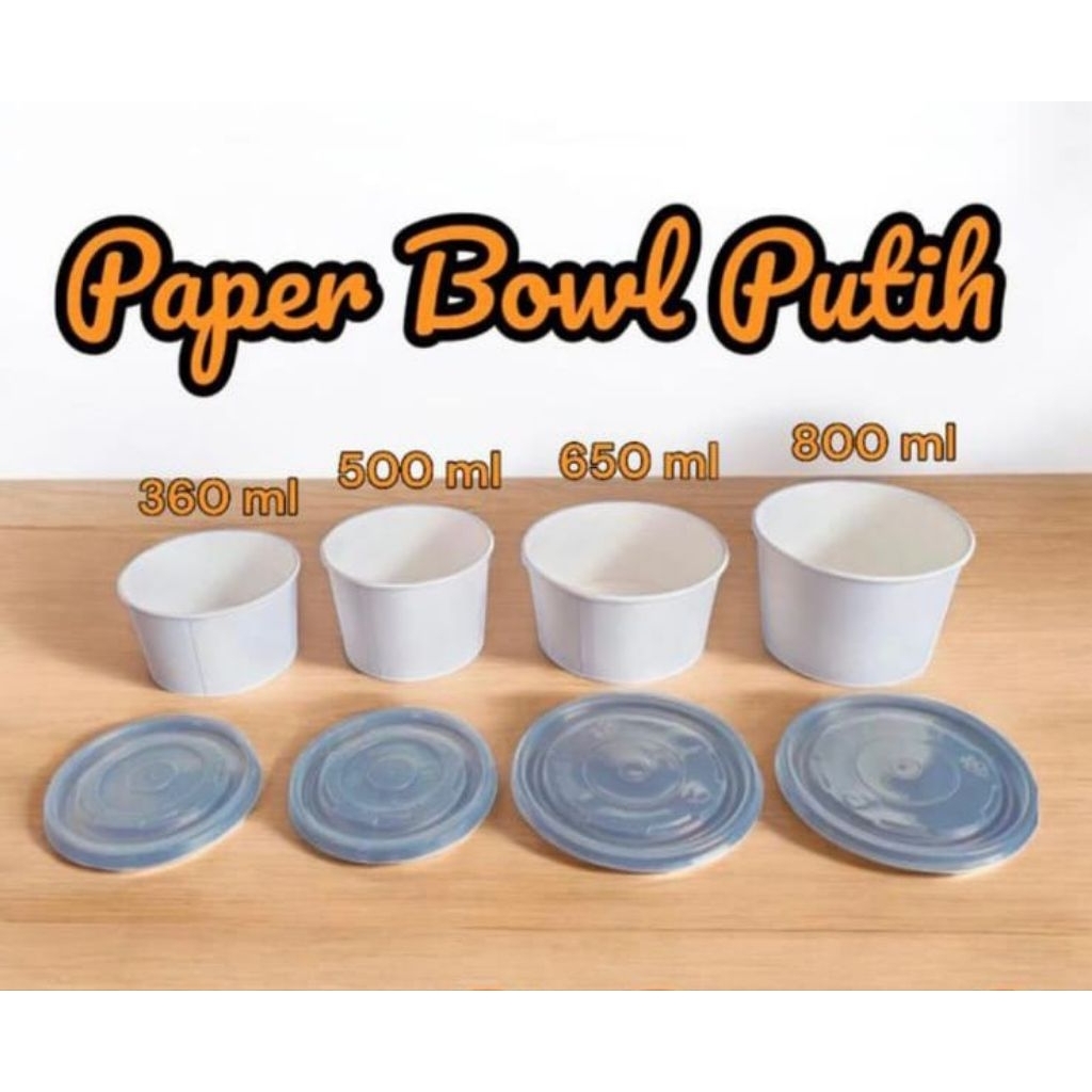 Jual Paper Bowl Terlengkap & Harga Terbaru Mei 2026 | Shopee Indonesia