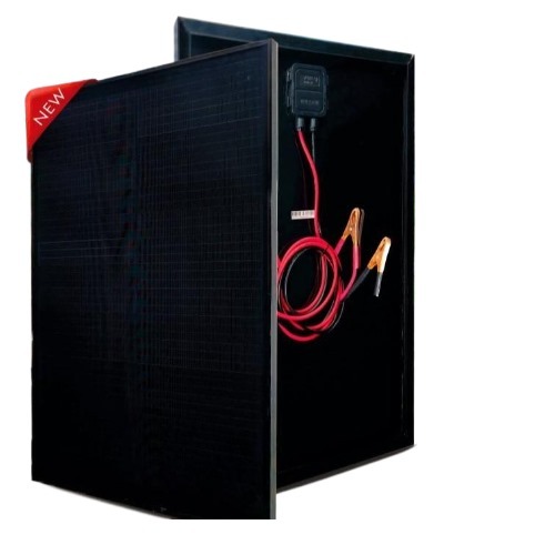 Jual Mitsuyama Papan Solar Panel Full Mono Black 10 Watt MS-10W Extra ...