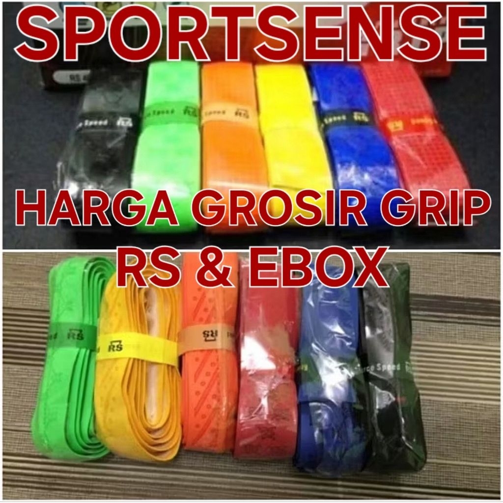 Jual 24 bh 1 box Grip Karet Badminton Bulutangkis RS Reinforce Speed ...