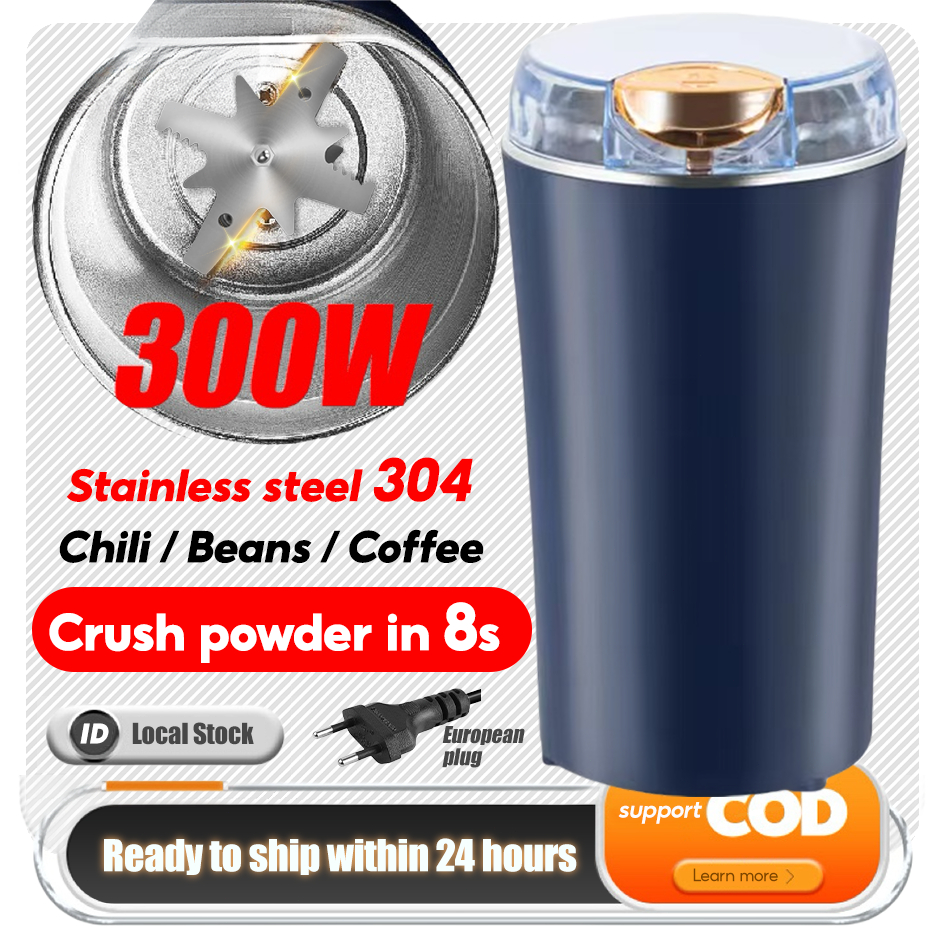 Jual [COD] Blender Bumbu Dapur Grinder Kopi Pisau 8 Bilah Blender ...