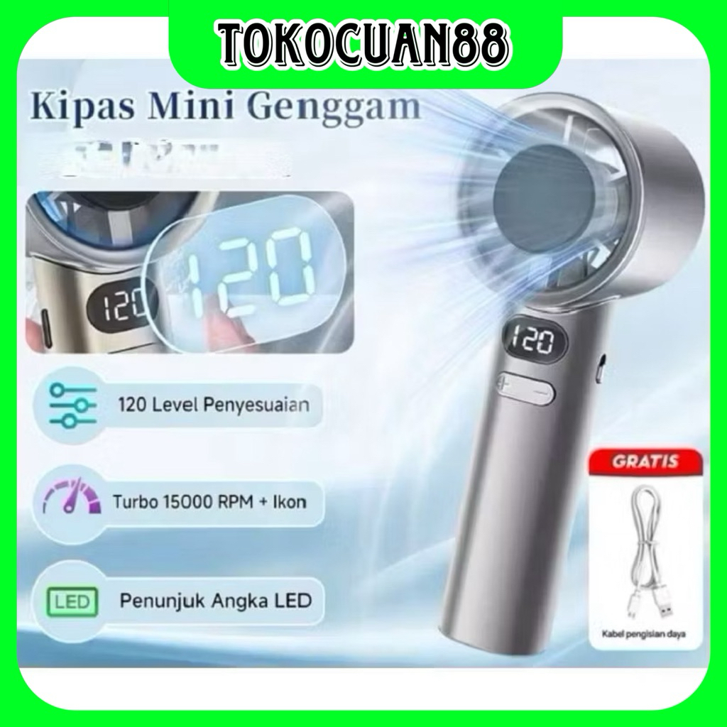 Jual Tokocuan88 - kipas turbo kipas portable kipas portable mini tahan ...