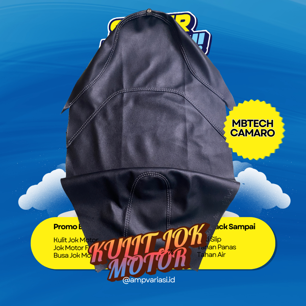Jual Kulit Jok Motor - Sarung Jok Motor Kulit MBTech Camaro Jahitan ...