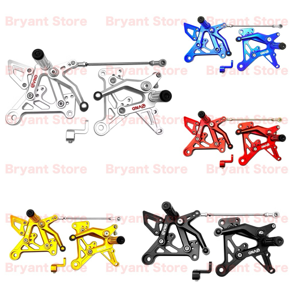 Jual VND FOOTSTEP FOOT STEP UNDERBONE ALUMINIUM CNC RACE V2 MX KING FOT ...