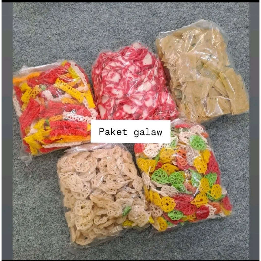 Jual PAKET GALAW /topping seblak/kerupuk | Shopee Indonesia