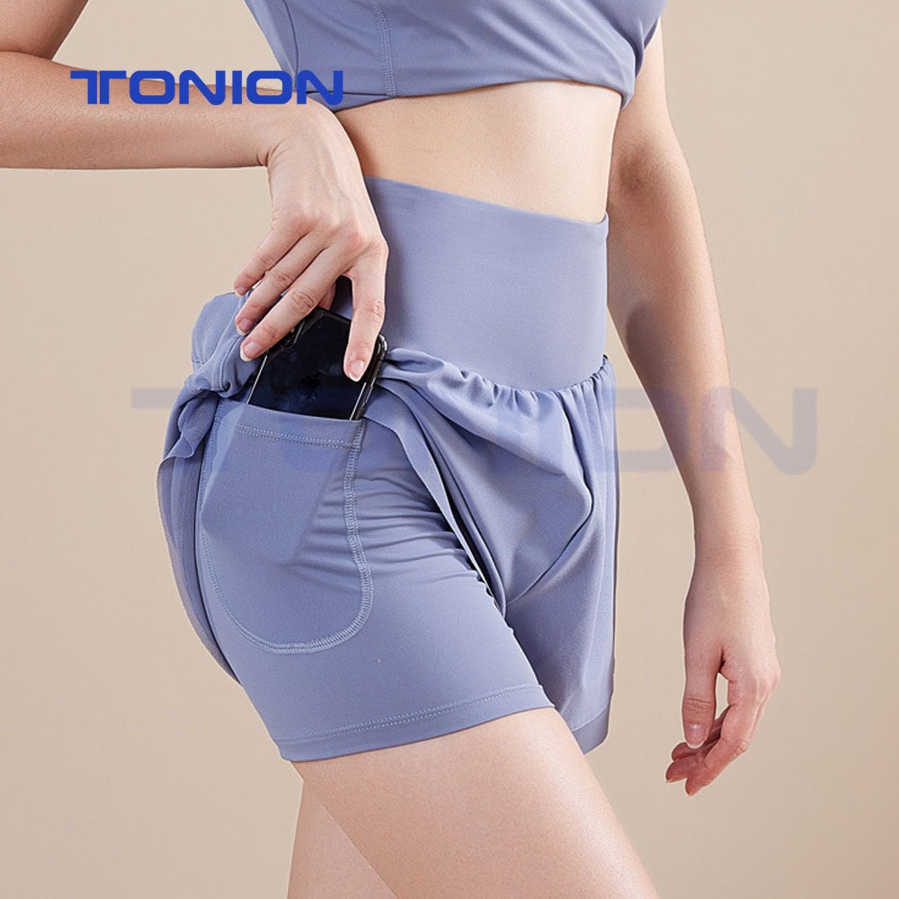 Jual Celana Olahraga Wanita Pendek Legging Training Pants Cepat Kering ...