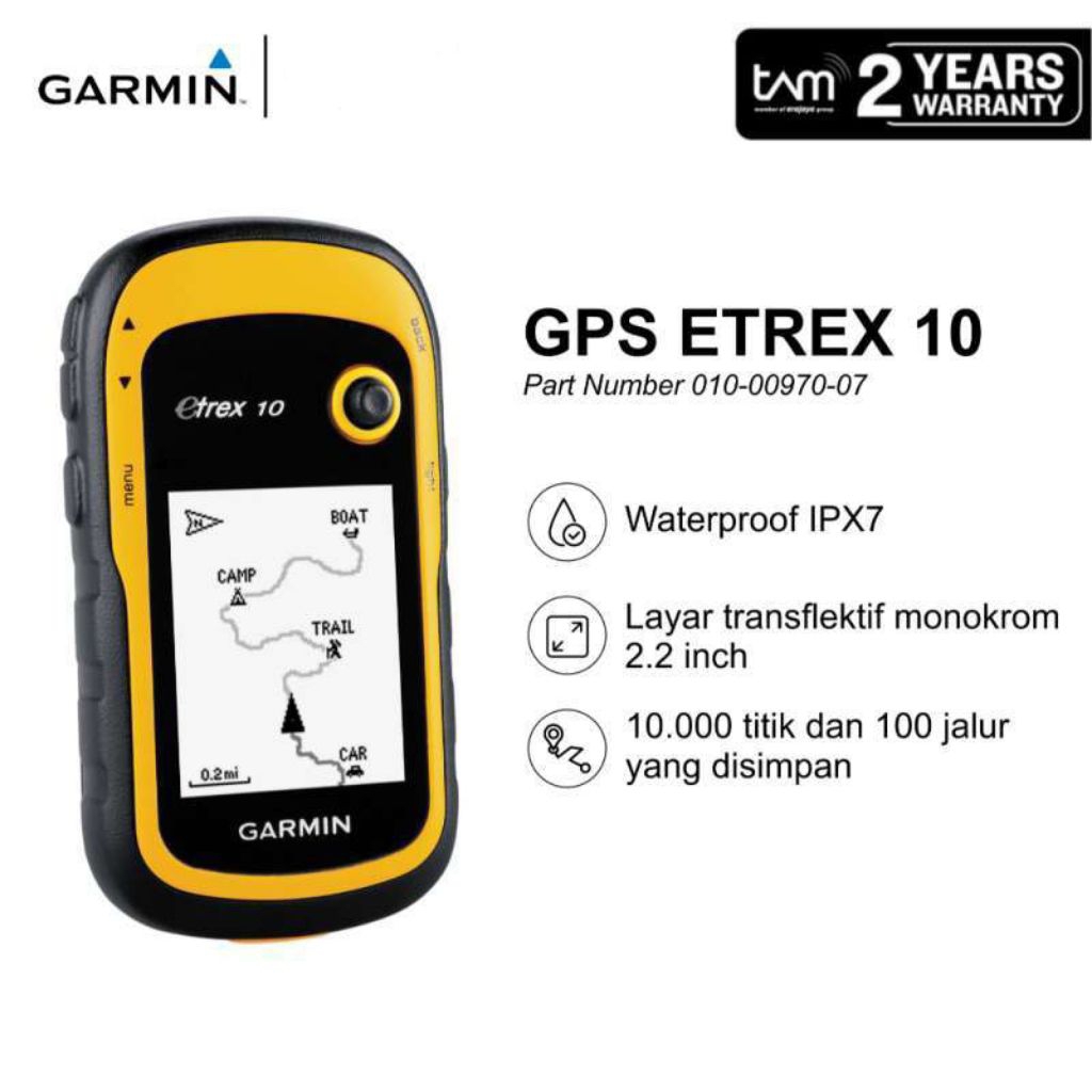Jual Gps Garmin Etrex 10 Baru Original / Gps Garmin Etrex 10 Baru ...