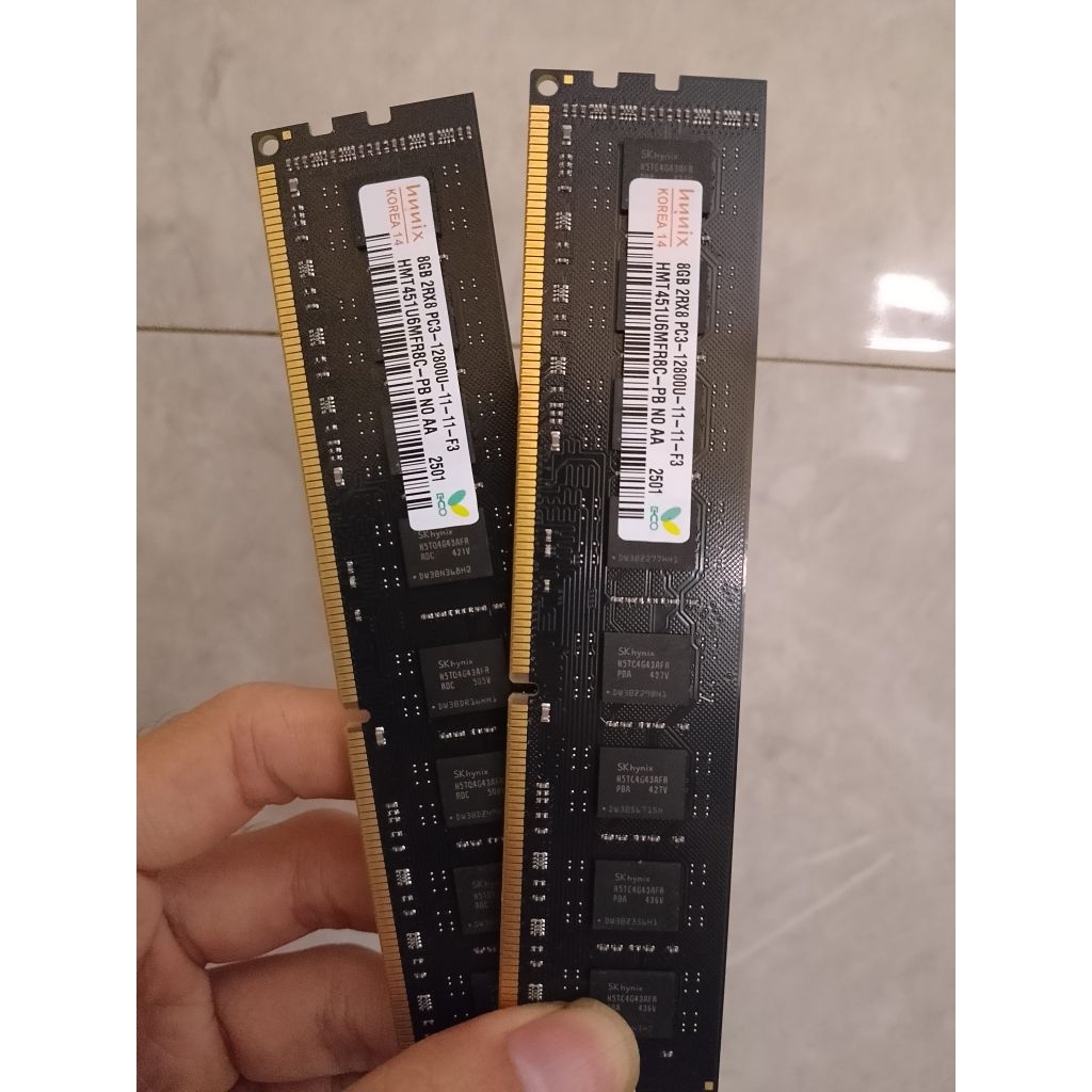 Jual Ram GAMING korea 8GB 16GB ddr3 serial 2R lebih kencang dibanding ...
