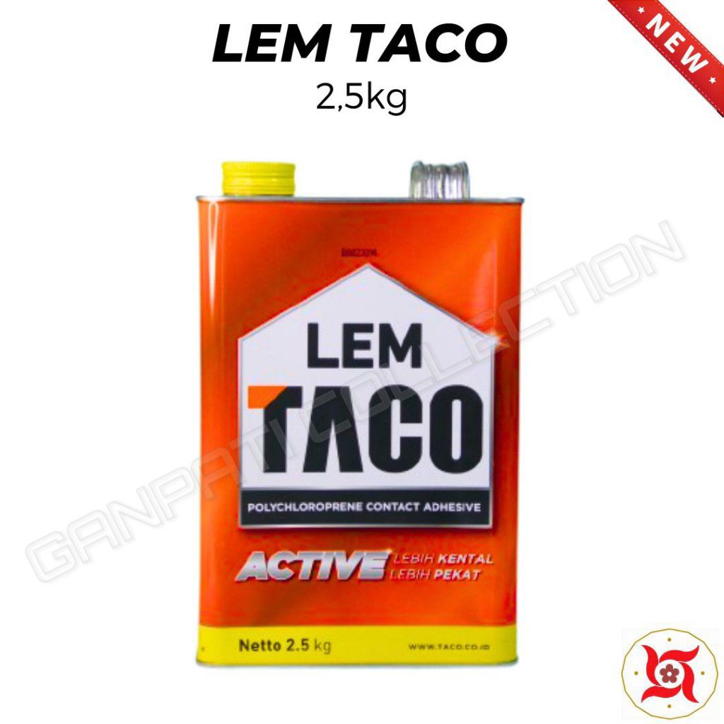Jual LEM KUNING AIBON TACO Active - 1 GALON - 2.5KG / 2.5 LITER (untuk ...
