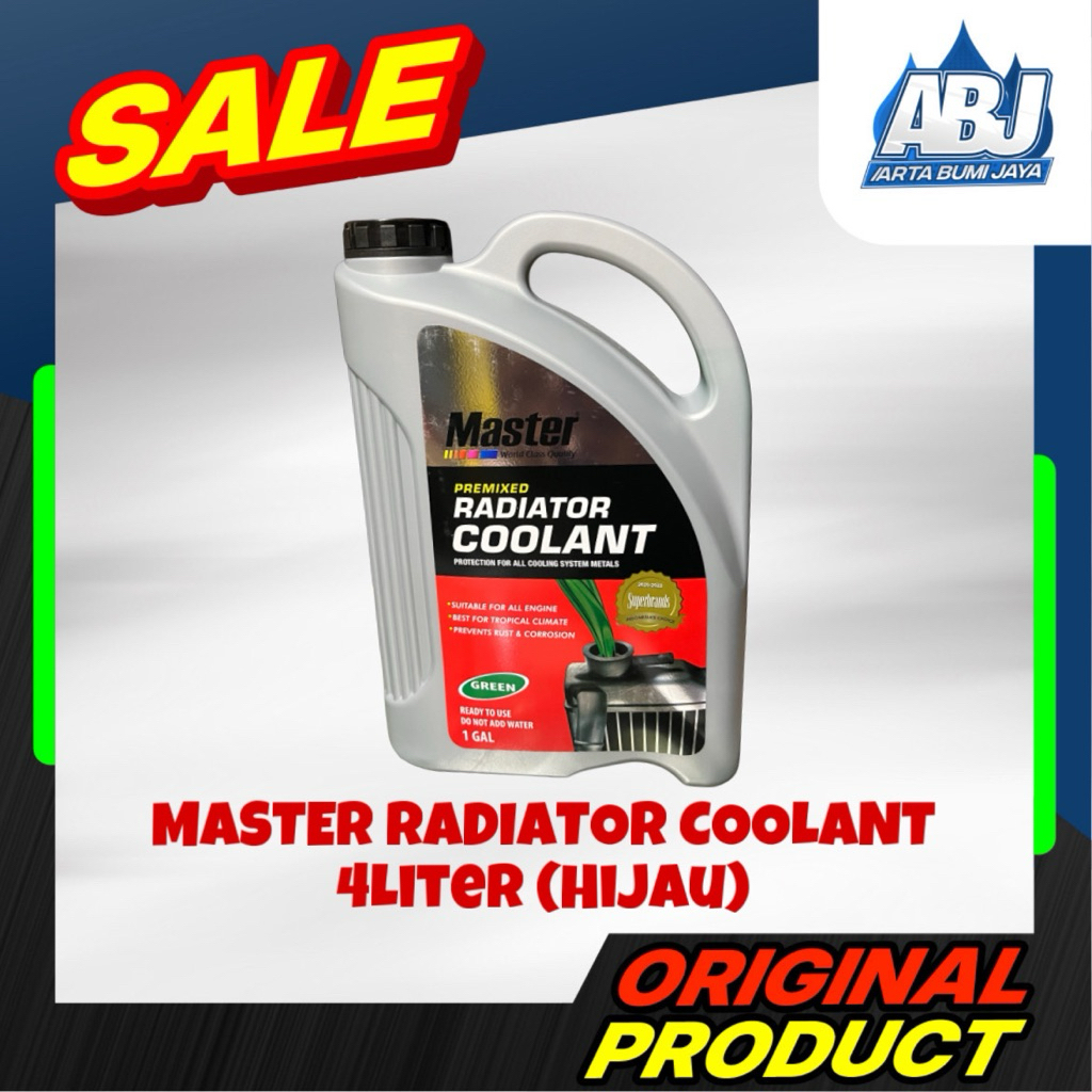 Jual Radiator Coolant Master 4Liter | Shopee Indonesia
