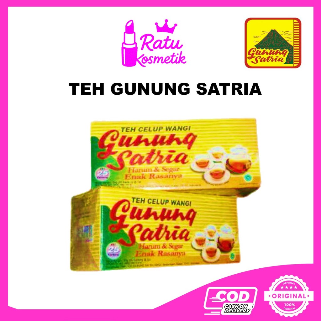 Jual TEH GUNUNG SATRIA ♥️ TEH GUNUNG SATRIA KHAS BANJAR WANGI | Shopee ...