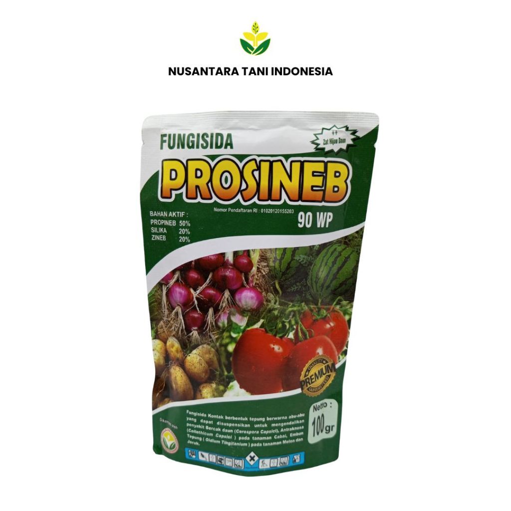 Jual Fungisida PROSINEB 90 WP 1 KG - Mengendalikan Penyakit Bercak Daun ...