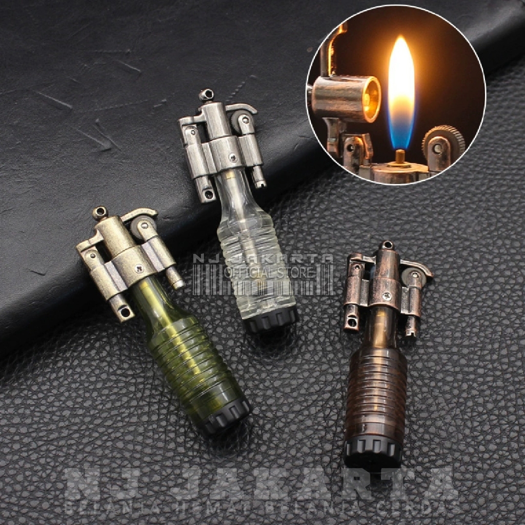 Jual Korek Api Kolonial Vintage Jadul Isi Ulang Gas Api Lilin Desain ...
