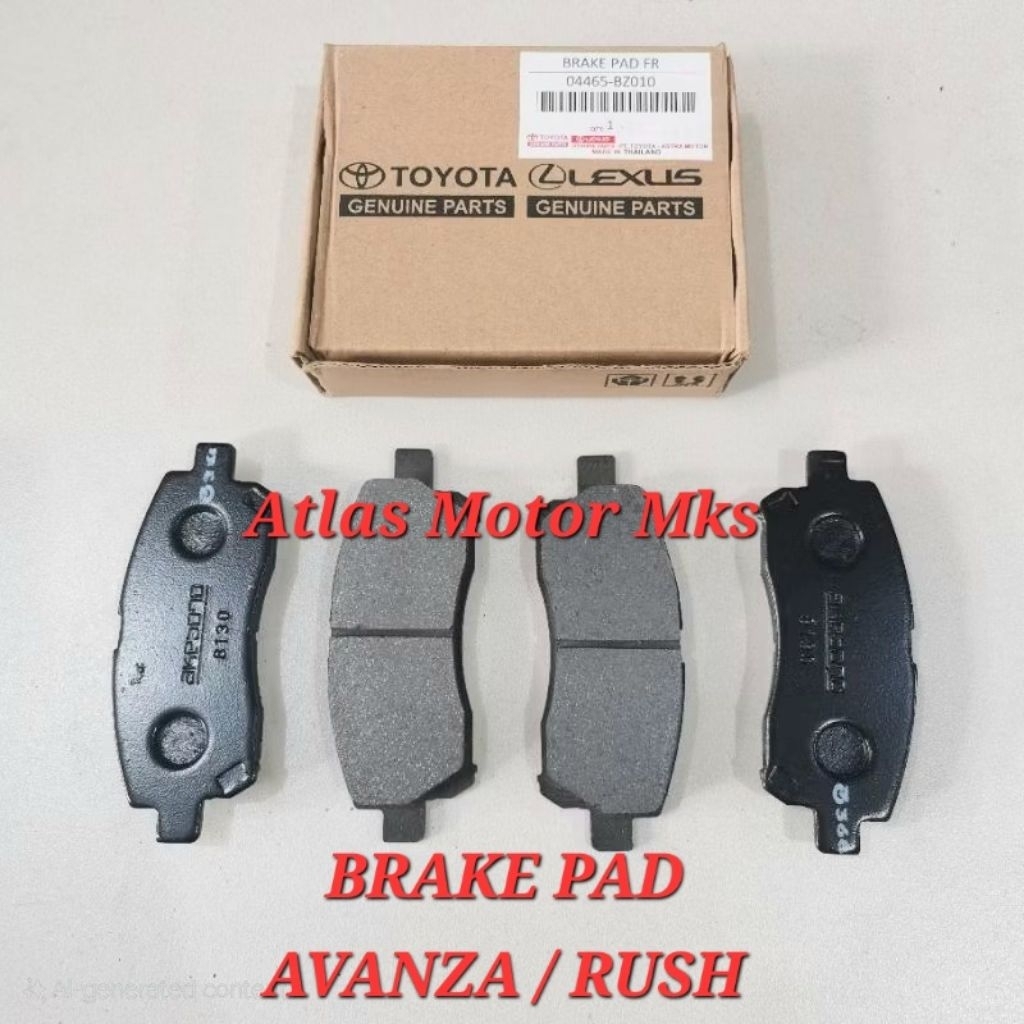 Jual [1SET][BXA] BRAKE PAD KAMPAS CAKRAM TOYOTA AVANZA / XENIA / ALL ...