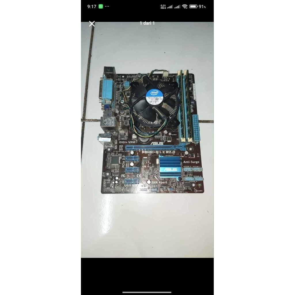 Jual Paketan mobo h61 procie i5 3470 ram 2x8 | Shopee Indonesia