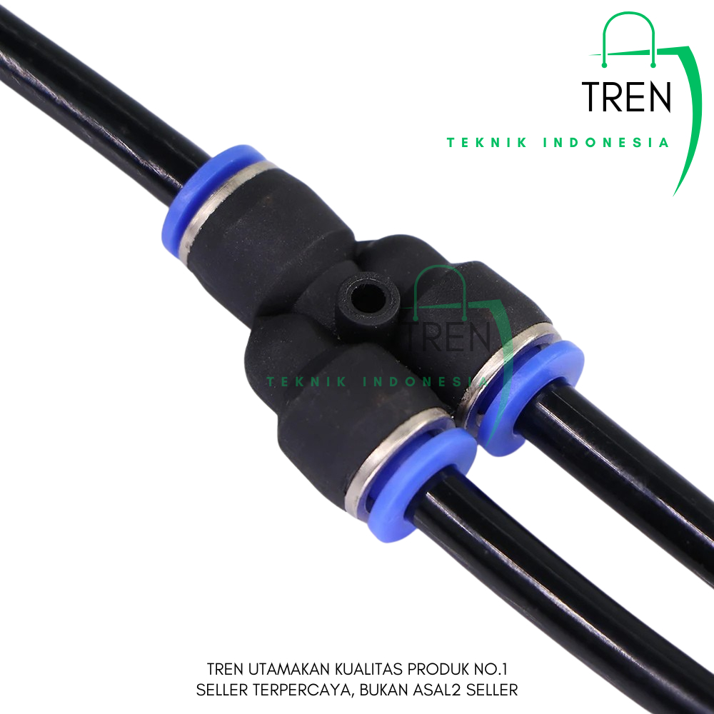 Jual MPY 8 Fitting Y Pneumatic Slip Lock Selang 8mm x 8mm x 8mm ...
