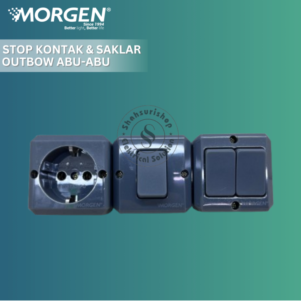 Jual MORGEN STOP KONTAK SAKLAR ENGKEL SERI MG 650 651 652 NPC STOP KONTAK SAKLAR OUTBOW TEMPEL ...