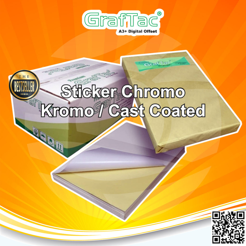 Jual Graftac Stiker Kromo A3+ Bontak Sticker Cast Coated Digital Print ...