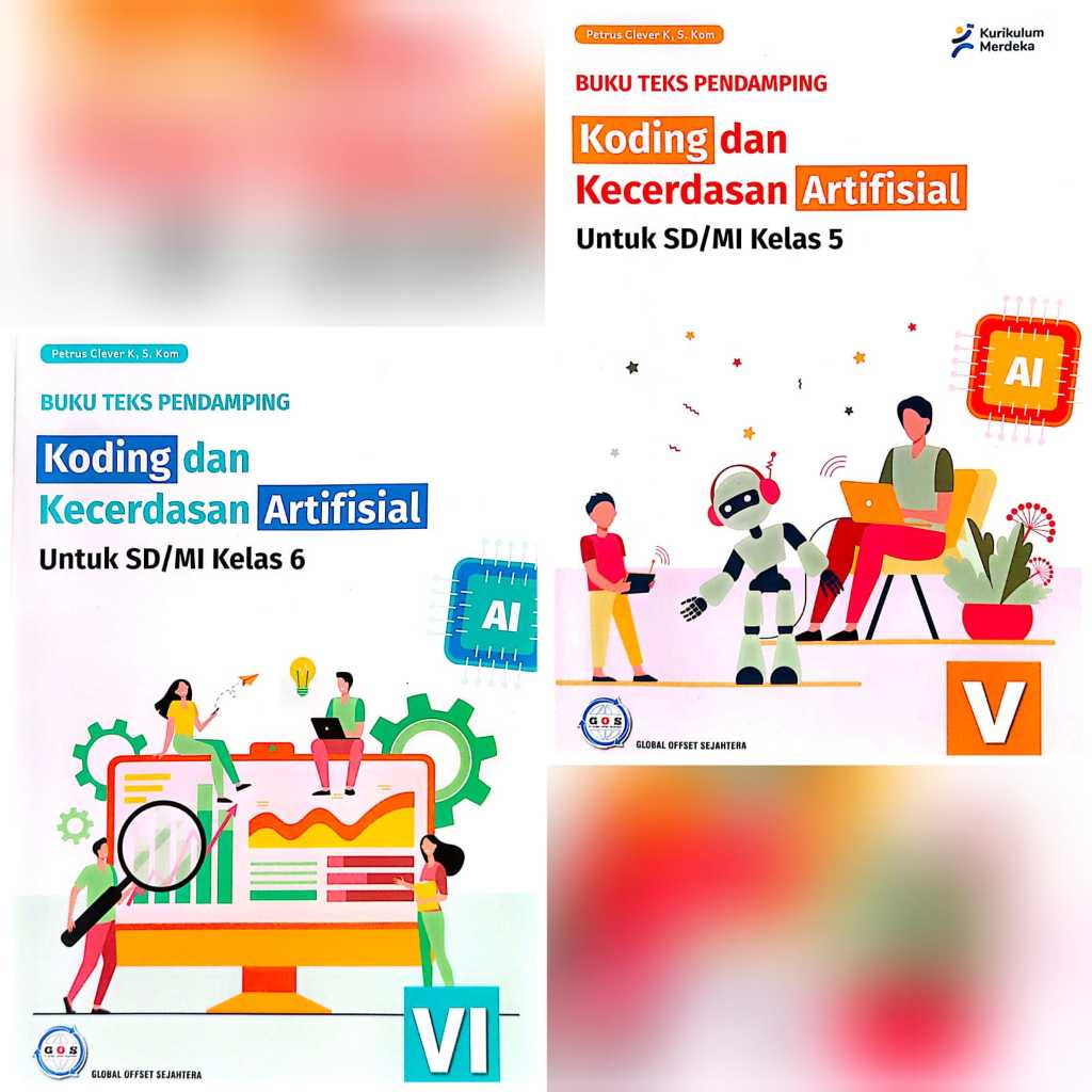 Jual Koding Dan Kecerdasan Artifisial SD/MI Global Offset Sejahtera Kurikulum Merdeka | Shopee ...