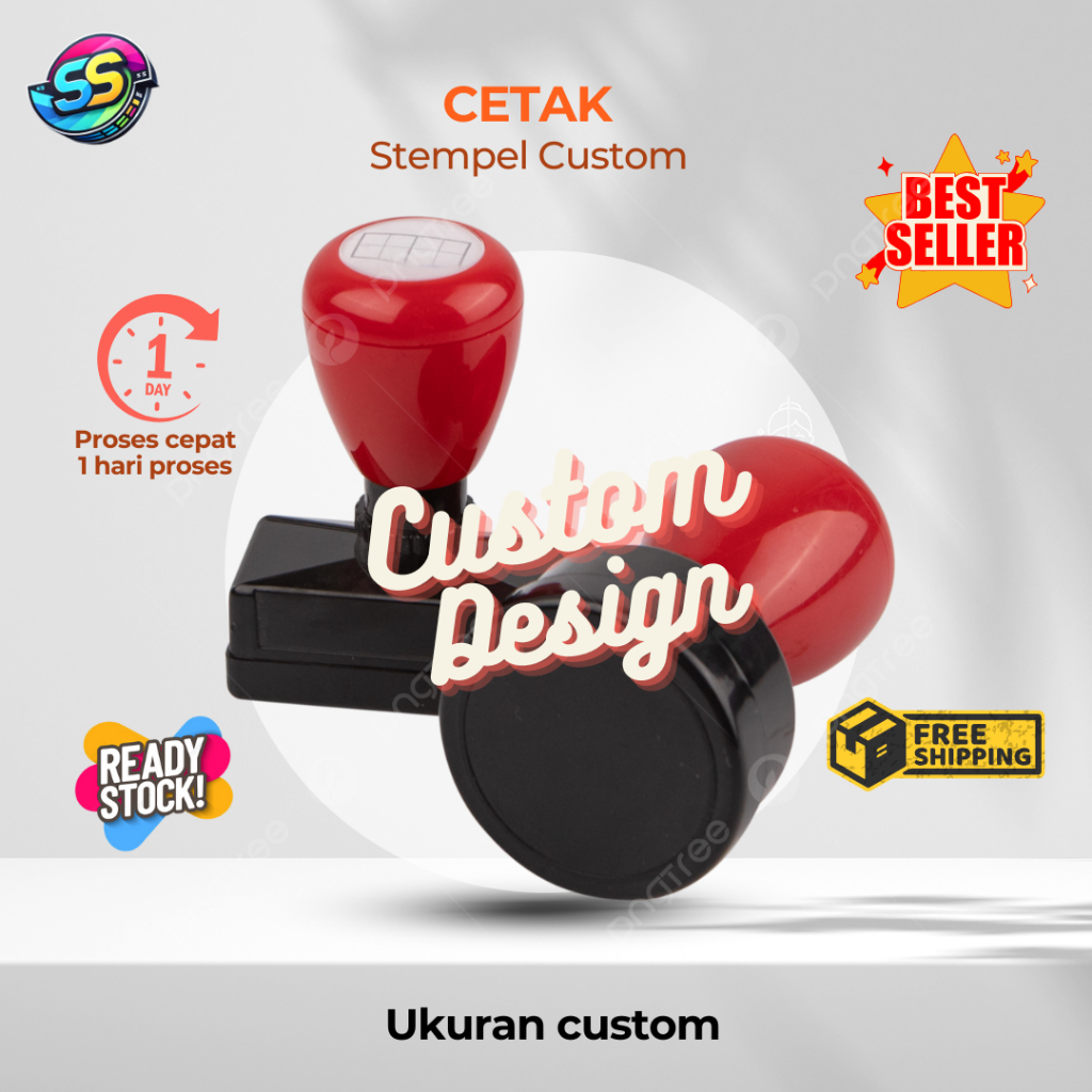 Jual ( INSTAN ) Stempel, stempel custom, stempel nama, stampel custom ...