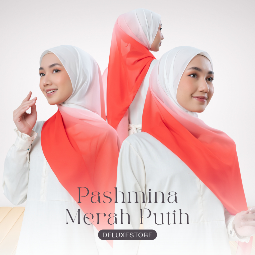 Jual Pashmina Gradasi Two Tone , Pashmina Ombre , Pashmina 2 Warna ...