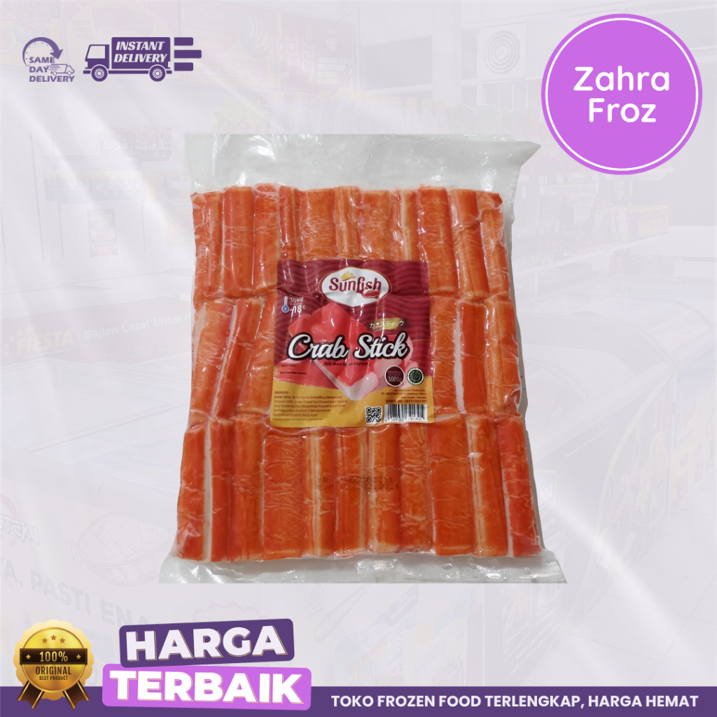 Jual SUNFISH CRAB STICK 1 KG | Shopee Indonesia