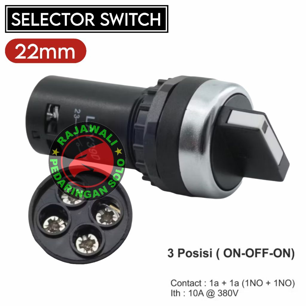 Jual Saklar Panel Selector On Off On Switch Control Unit | Shopee Indonesia