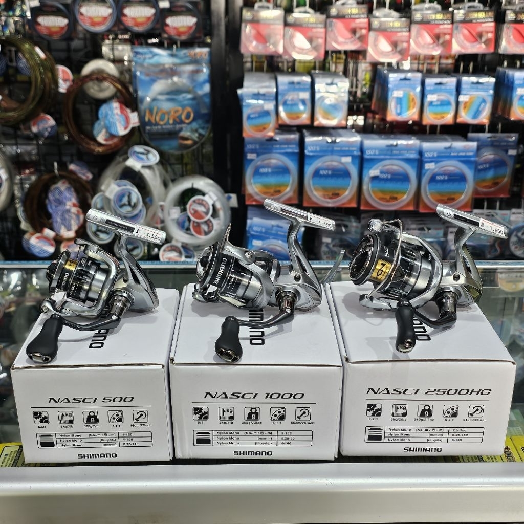 Jual REEL PANCING SHIMANO NASCI 2021 BERGARANSI | Shopee Indonesia