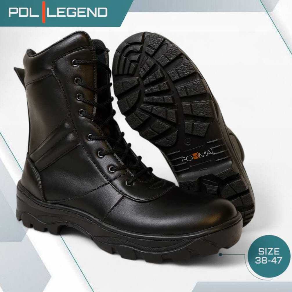 Jual Sepatu Pdl Tni Polri Satpam Boot Pria Dinas Kerja Harian Lapangan ...