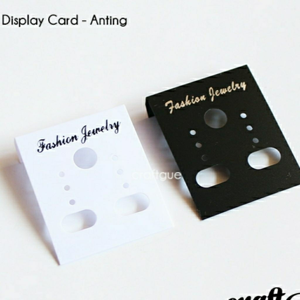 Jual tempat Display Anting Card anting isi 100 Lembar/card anting atau tempat anting keren/ kar ...
