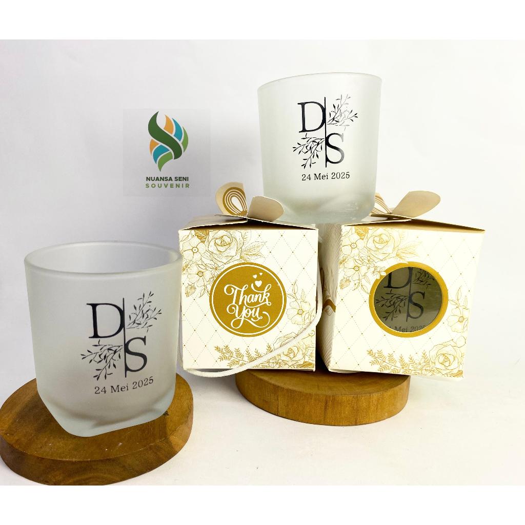 Jual Souvenir Packaging Bungkus Gelas Kaca Kemasan Paper Box Cangkir ...