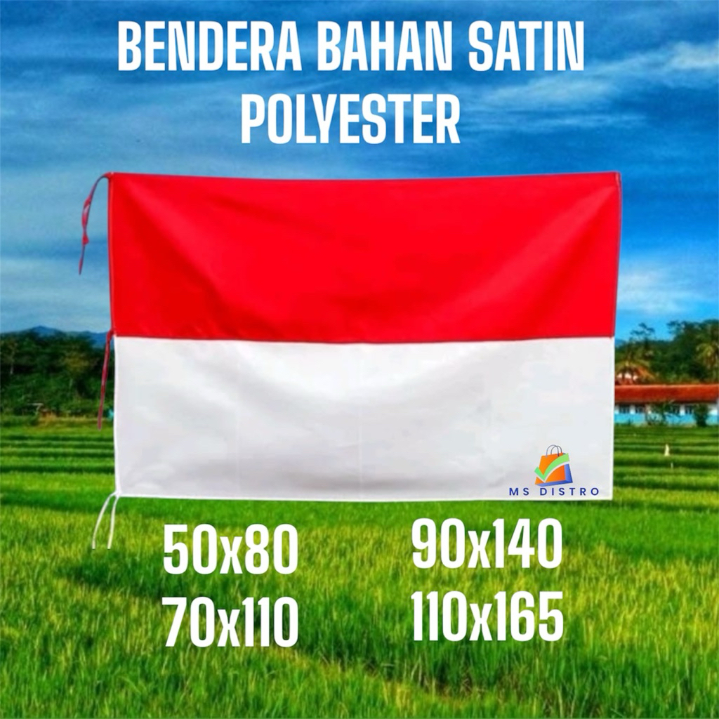 Jual BENDERA MERAH PUTIH BENDERA INDONESIA BERBAGAI UKURAN | Shopee ...