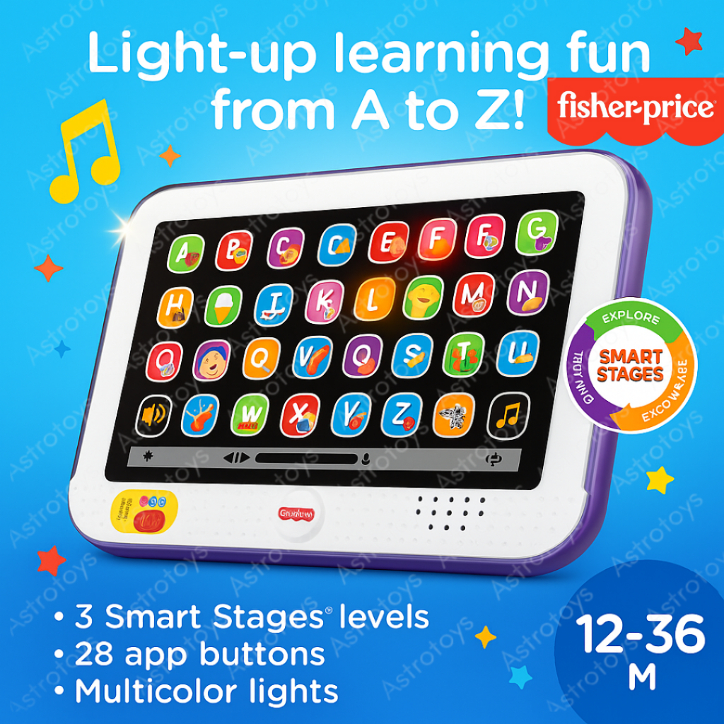 Jual Tablet Edukasi Anak 3 Level Fisher Price / Mainan Anak Perempuan ...