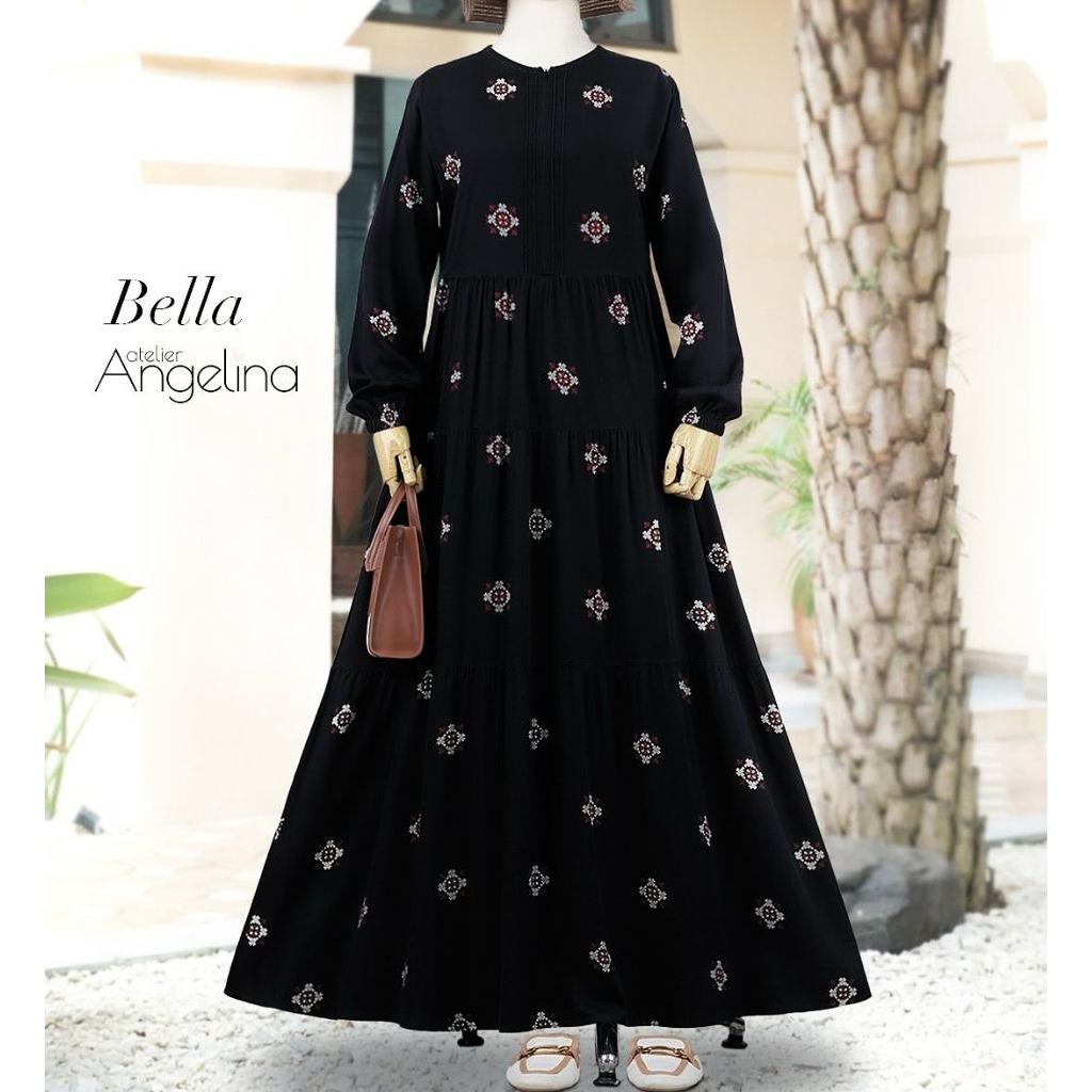 Jual ATELIER ANGELINA BELLA DRESS HIRIBYA BLACK S BY ATELIER ANGELINA ...