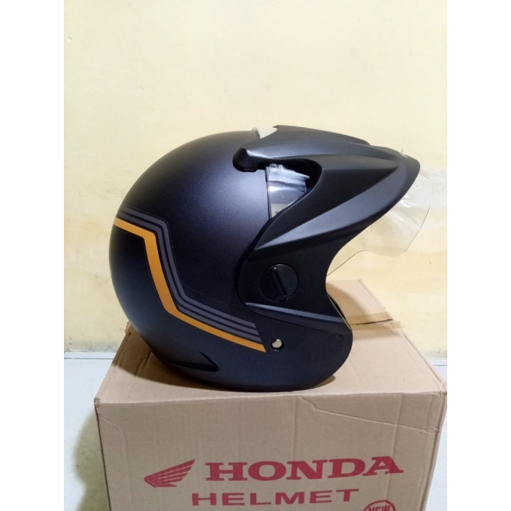 Jual Helm Honda Original AHM Half Face | Shopee Indonesia