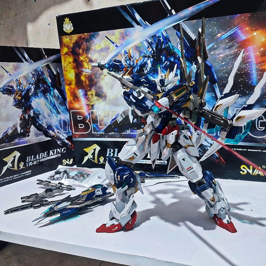 Jual MODEL KIT SNAA BLADE KING 1/100 SUDAH RAKIT FULL REPAINT FULLSET ...