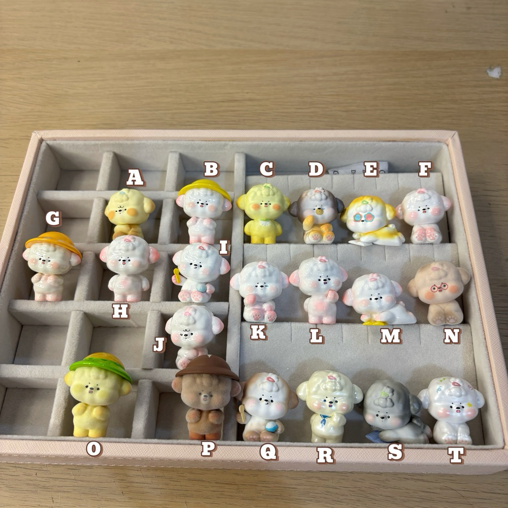 Jual [READY SELECTED] MOJI PUPPY SCHOOL MINI BEAN FIGURE | Shopee Indonesia