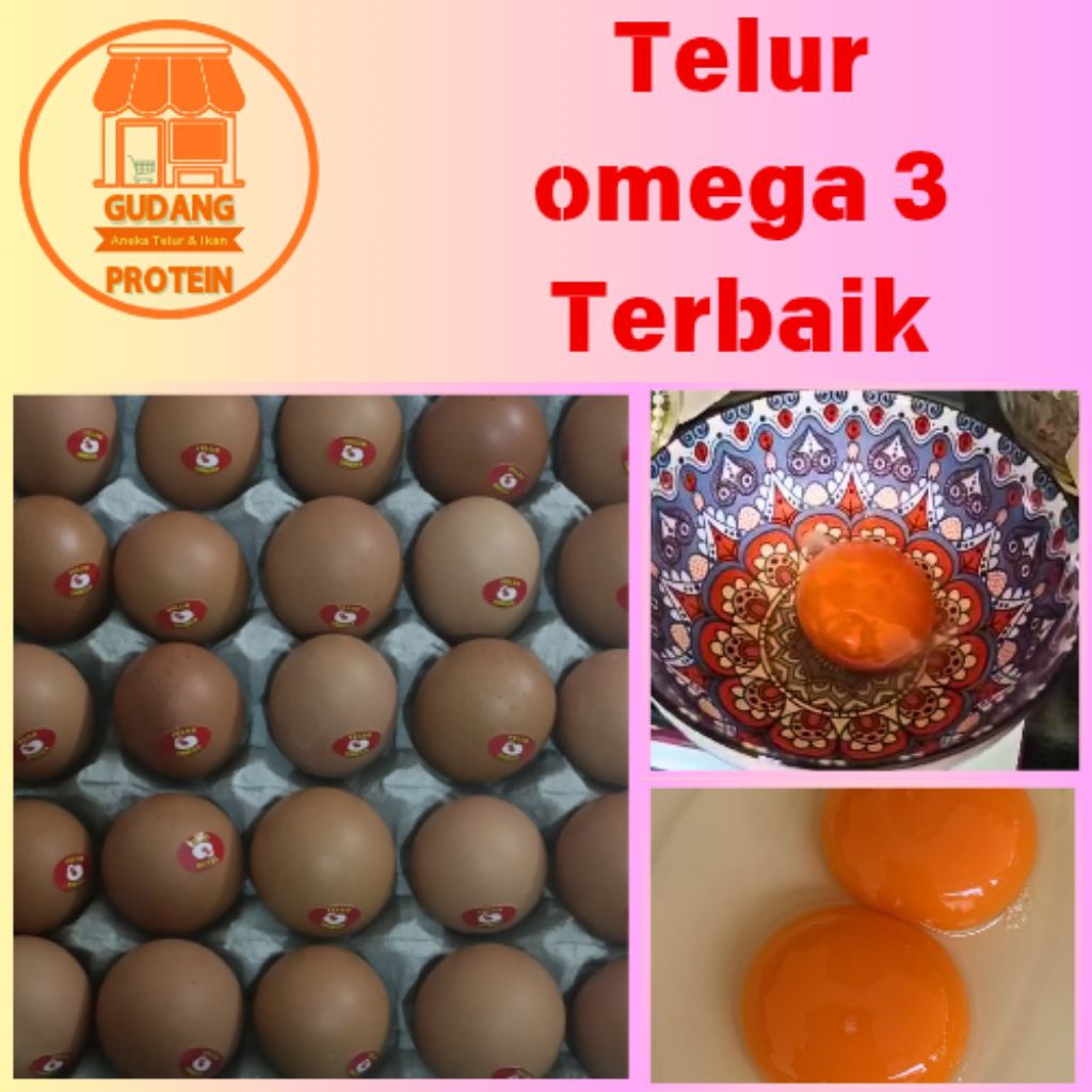 Jual Telur Omega Original Terbaik Termurah | Shopee Indonesia