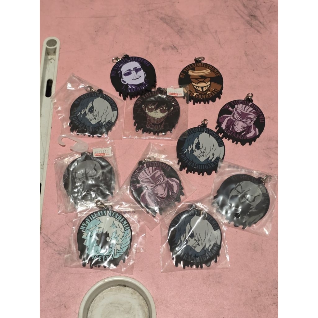 Jual ichiban kuji rubber keychain collection trumpet mr compress dabi ...