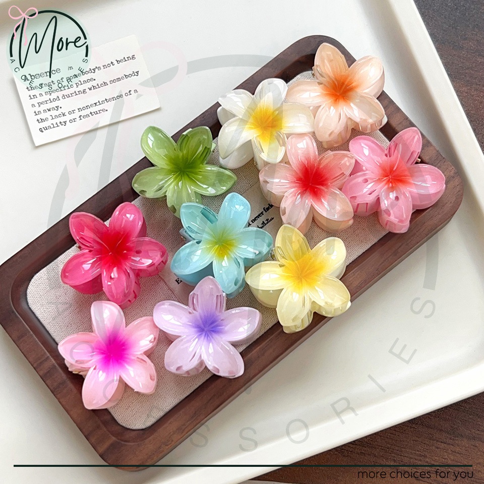 Jual Jepit Rambut Model Kamboja Bali Mini 4 Cm Jedai Flower Kecil ...