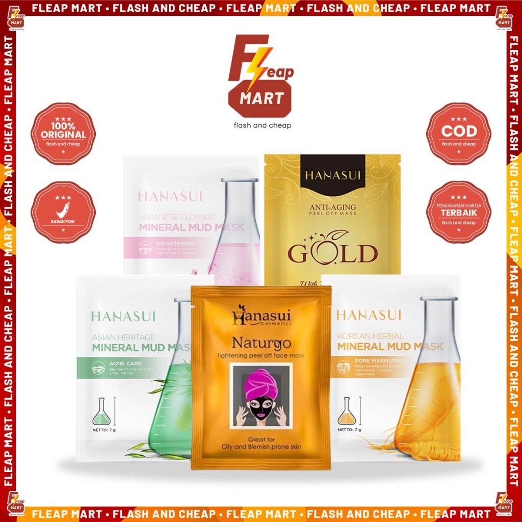 Jual Hanasui Naturgo Peel Off Mask Gold Sachet Series | Shopee Indonesia
