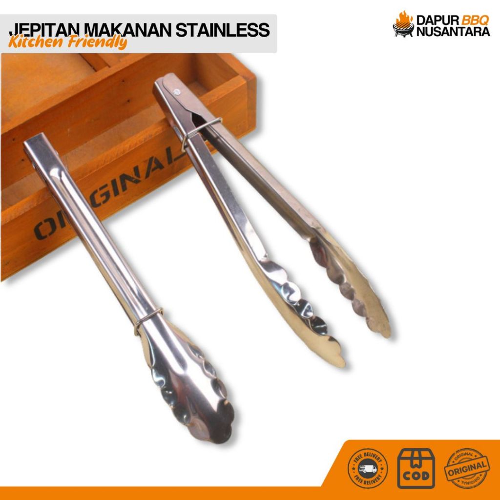 Jual Pencapit Penggorengan Stainless Steel Capitan Daun Stainless ...