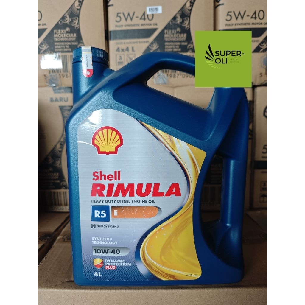 Jual Shell Rimula R5 10W40 Diesel Semi Sintetik 4L Oli Mesin Motor dan ...