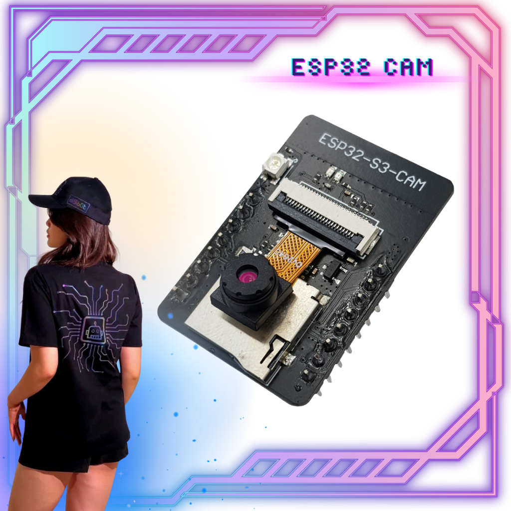 Jual ESP32 - S3 CAM N16R8 – Kamera AI IoT + WiFi & Bluetooth untuk ...