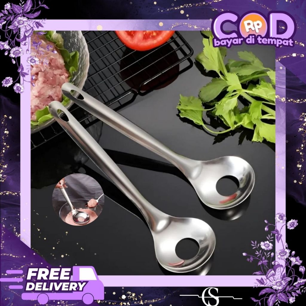 Jual Cetakan Bakso Alat Pembuat Bakso Anti Lengket Stainless / Sendok ...