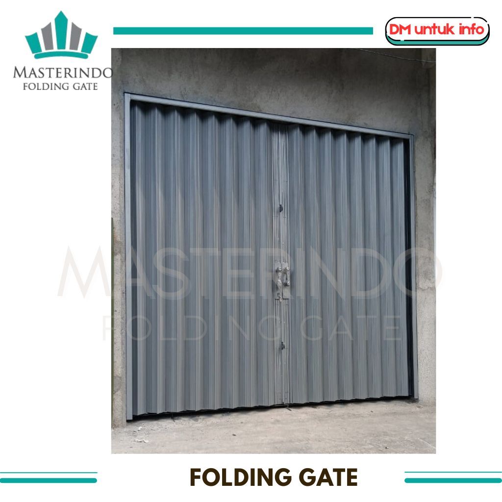 Jual Custom Folding Gate besi atau galvalum (Pre Order) JABODETABEK ...