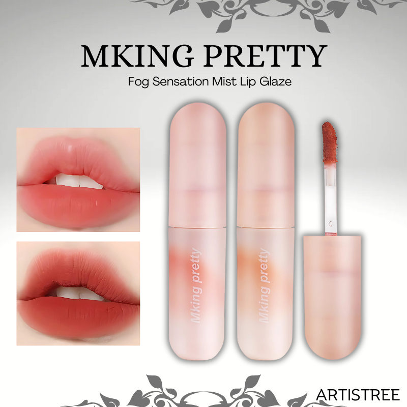 Jual MKING Pretty Capsule Velvet Matte Lipstick Mist Fog Lipcream Liptint Tahan Lama ...