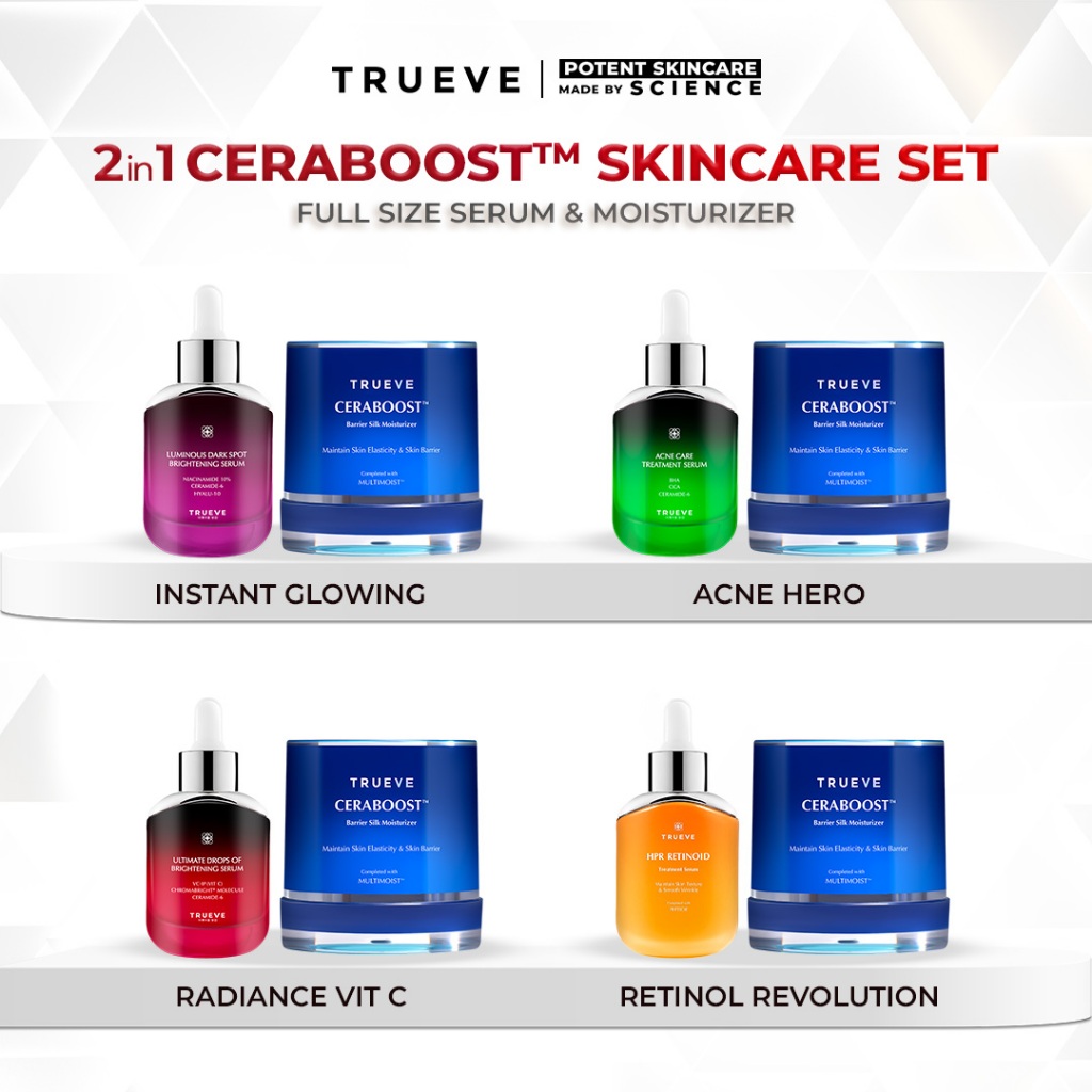 Jual [PAKET 2 PCS - SAVE MORE] TRUEVE Ceraboost Moisturizer Gel 30g ...