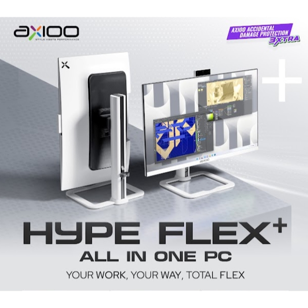 Jual AXIOO Flex 1 All In One PC Intel N100 RAM16GB SSD1TB 23.8inc FHD Windows 11 Pro | Shopee ...